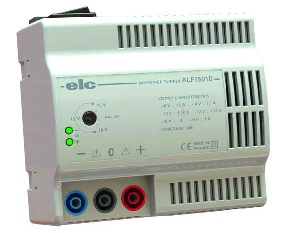 Alimentation symétrique ALF150ID ±15 V/1 A ELC | Sciencéthic
